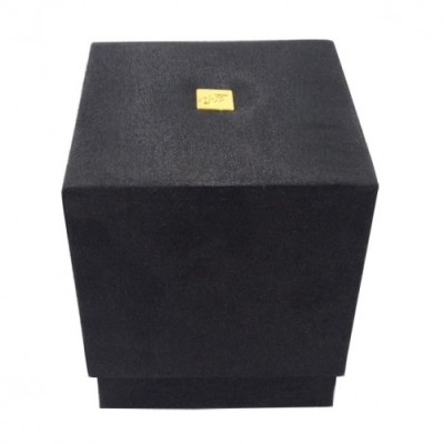Black Silk Tube Box For Soap, Candles & Spa Gift Sets
