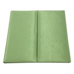 Green Silk Folder | Luxury Invitation Folio Design From Thailand