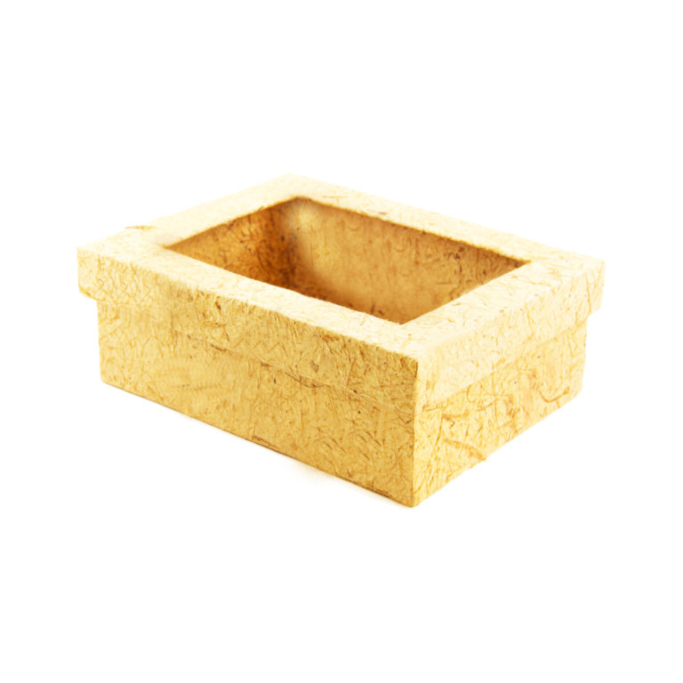 Naturally Made Mulberry Paper Box From Chiang Mai In Thailand