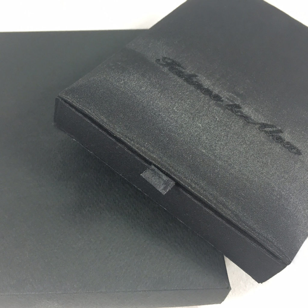 Black Condolence Ceremony Invitation Box - Christian Funeral ...