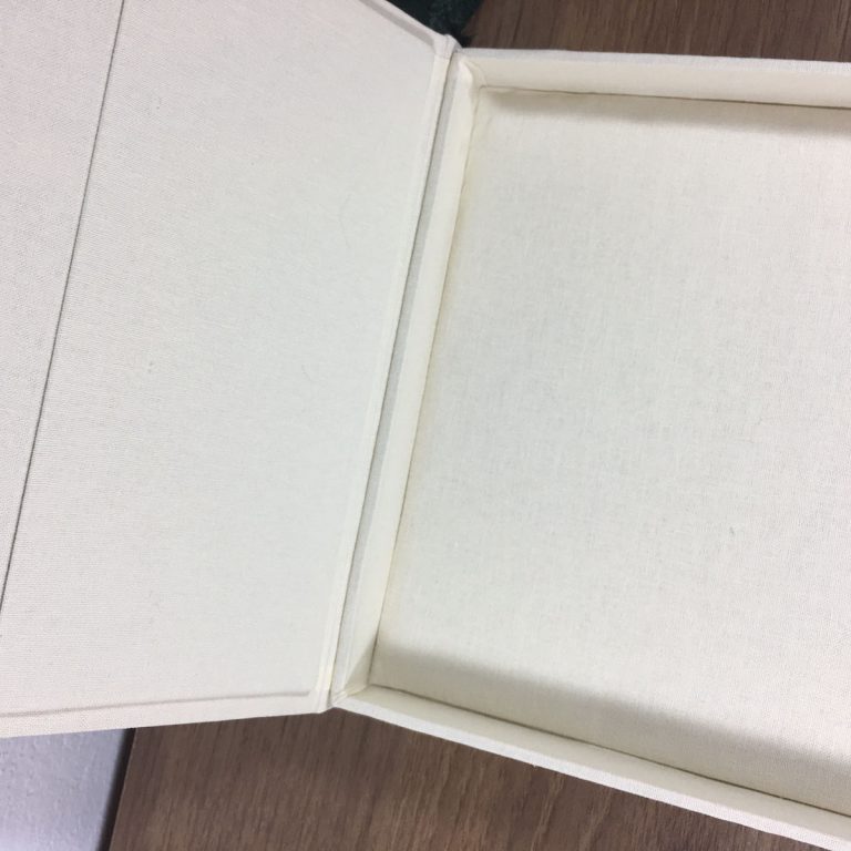 Linen Fabric Boxes For Corporate Gift, Photo Storage & Gift