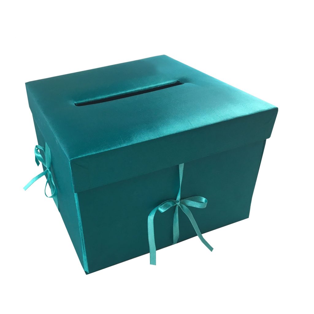 Dennis Wisser | Taffeta Silk Wedding Card Post Box