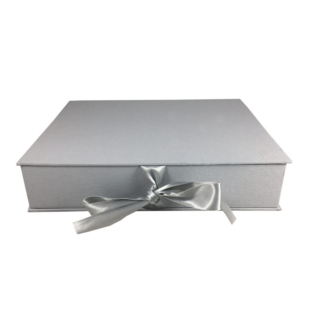 Black Linen Photo Box - Present Your Clients Photo Prints Elegantly!