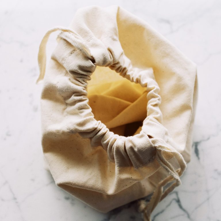 Set Of 200 Natural Cotton Drawstring Bags