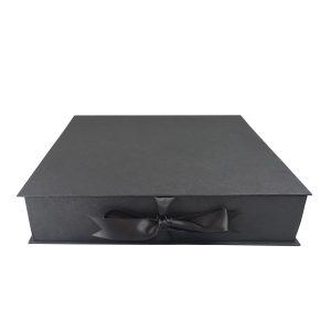 Black Mulberry Paper Box | Eco-Luxury Gift & Keepsake Packaging