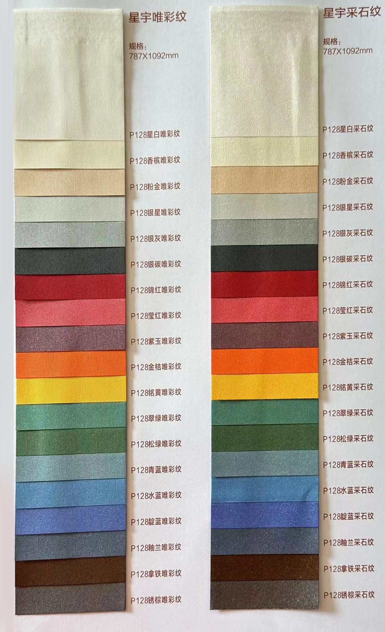 Color Chart – Custom Fabric & Material Options | Dennis Wisser