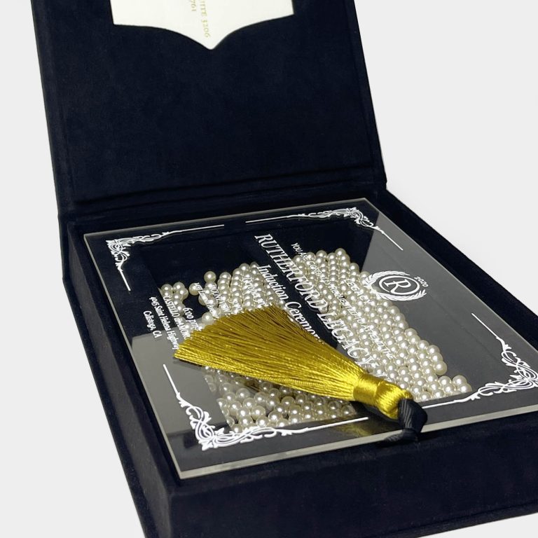 Wedding Invitation Boxes - Luxury, Custom Silk & Velvet Invitation